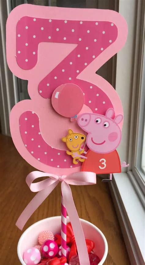 Centros De Mesa Peppa Pig Dale Detalles