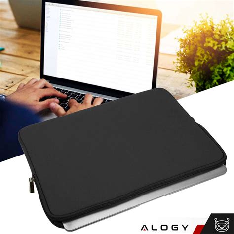 Etui Ochronne Torba Pokrowiec Alogy Neopren Uniwersalna Do Laptopa Czarne Kom Pl