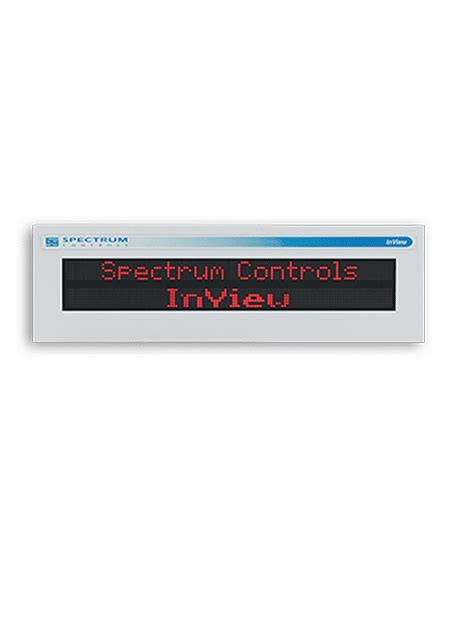 2706 P2 2 Inch High Inview Display Spectrum Controls