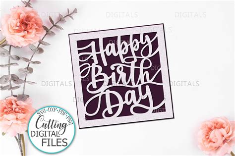 Free Svg Cricut Birthday Cards Free SVG Cut Files Create Your DIY