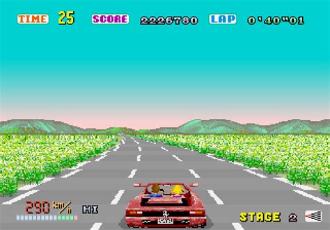 Outrun Screenshots For Sega Saturn Mobygames