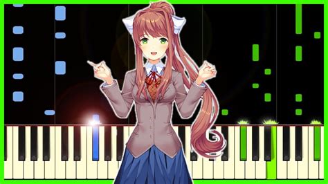 Doki Doki Literature Club Ost Your Reality Piano Tutorial Sheet