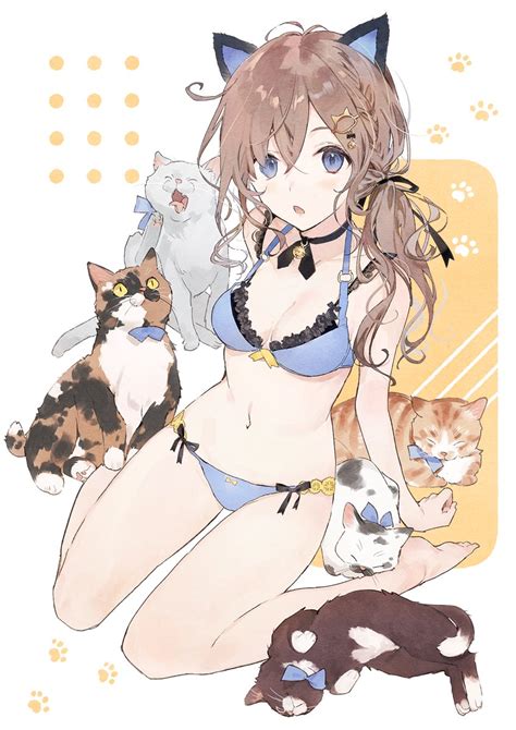 Los artistas de Twitter celebraron el Día del Gato en Japón AnimeCL