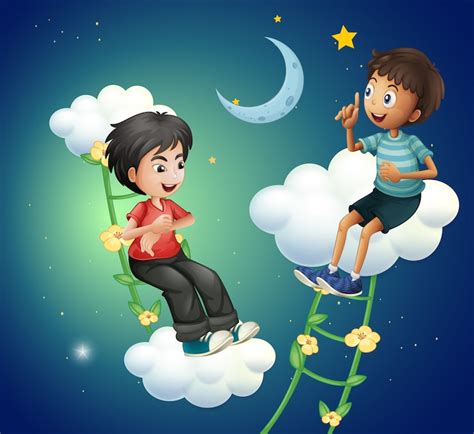 Vectores De Nino Orando Luna Descarga Vectores Gratis De Gran Calidad De Freepik Freepik