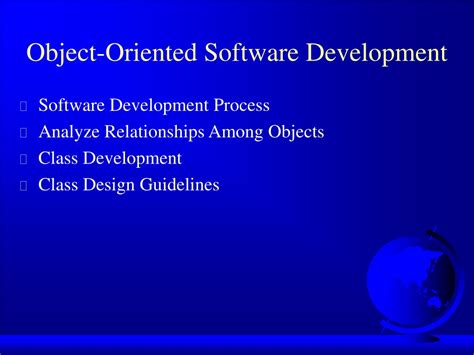 Ppt Object Oriented Software Development Process Overview Powerpoint