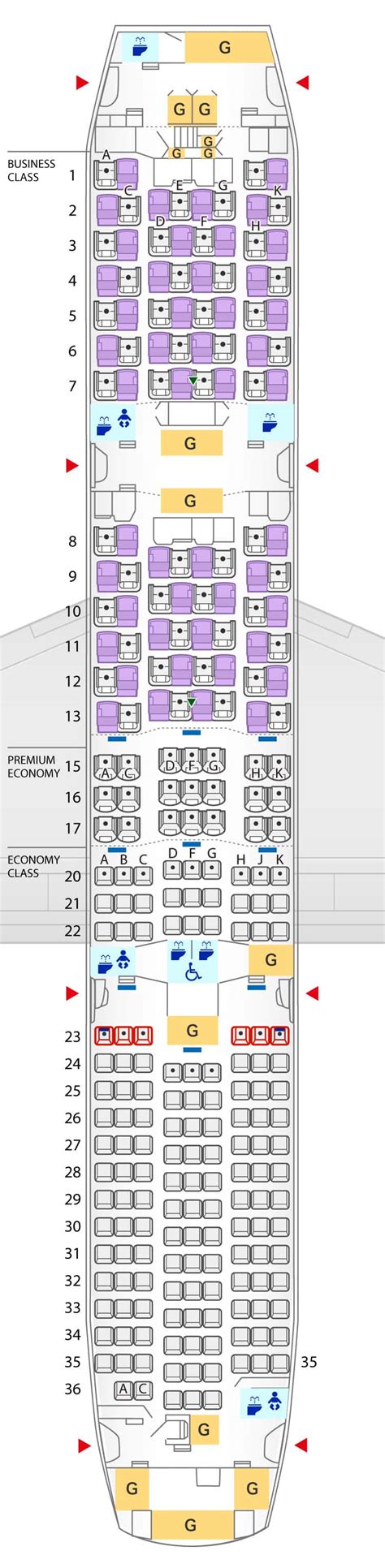 Boeing 787 9 Seat Map Cabinets Matttroy