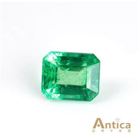 ANTICA 祖母綠 1 98克拉 綠色 長方 尚比亞 天然寶石 Emerald經理推薦安帝卡珠寶 蝦皮購物