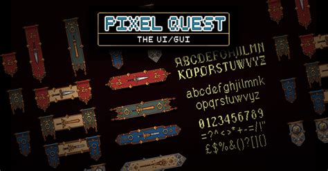 2d Pixel Quest Vol 3 The Ui Gui By Barely Games