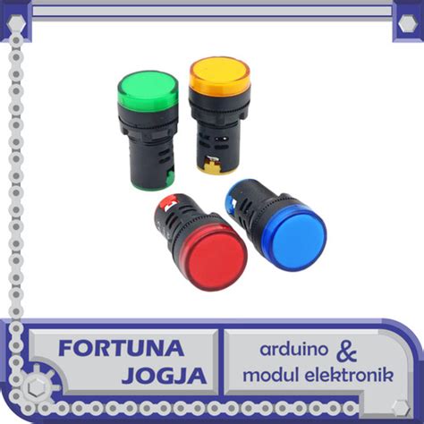 Jual Pilot Lamp LED AD DS Mm DC V V AC V V Biru Kab Bantul Fortuna Jogja