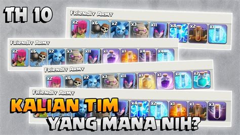 4 Cara Bermain Kombo Golem Witch Di TH 10 Strategi TH 10 COC