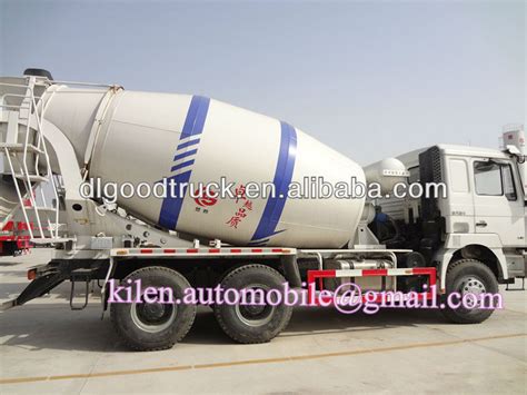 Shacman 트럭은 Mixer Delong 6m3 64 가격으로 콘크리트 믹서 트럭