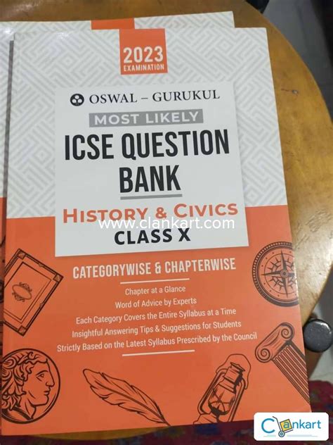 Buy Oswal Gurukul History And Civics Most Likely Question Bank Icse