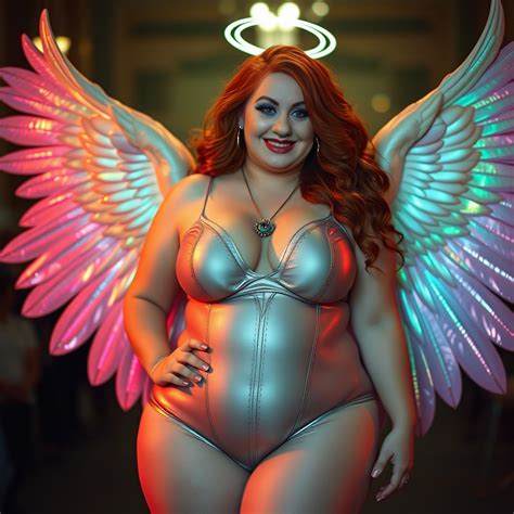 Cathy Is Your Ginger Bbw Cowgirl Angel 01750 By Fatcatcathy On Deviantart