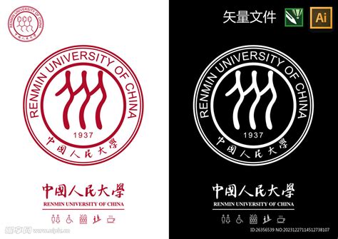 中国人民大学设计图logo设计广告设计设计图库昵图网