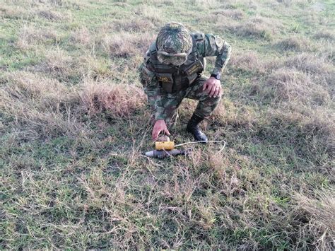Se Encontraron Explosivos De Guerra En La Vereda El Triunfo En El