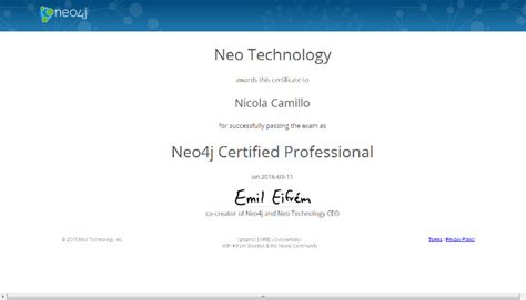 Neo4j Professional Certification