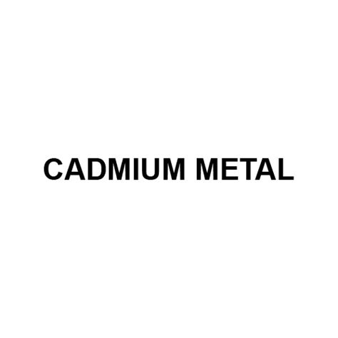Cadmium Metal Cas No 7440 43 9 At Best Price In Mumbai Bluestone