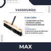 Vassourão de Gari Madeira Cabo 37 cm 1 20 Metros Max