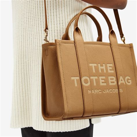 Marc Jacobs The Medium Tote Leather Camel End Gb