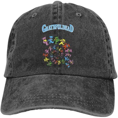 Grateful Dead Dancing Jam Bears Mans Sport Casquette De Baseball