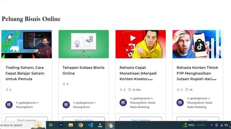 Library Ecourse Gudangcourse Youtube