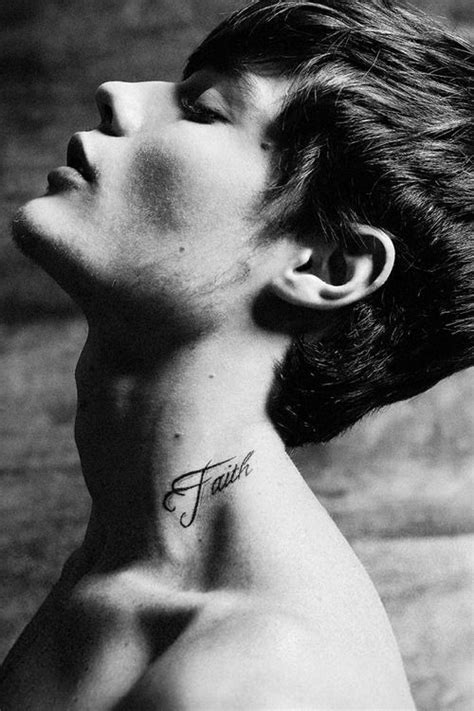Andre Fellipe Romeu Magazine Faith Tattoo Beauty Model