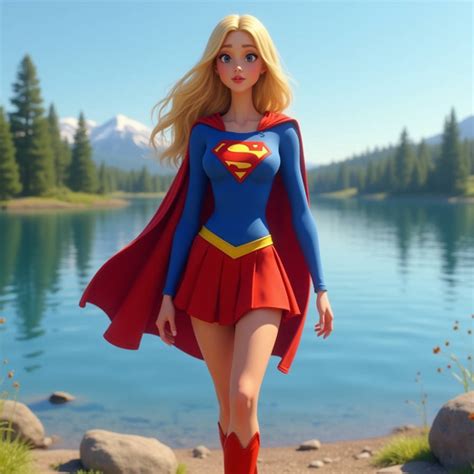 Flux Test Supergirls Arrival 62 By Elodtrebor On Deviantart