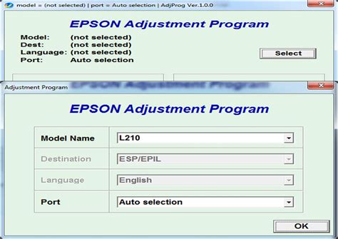 Reset Printer Epson L210 Lampu Indikator Tinta Berkedip Menggunakan