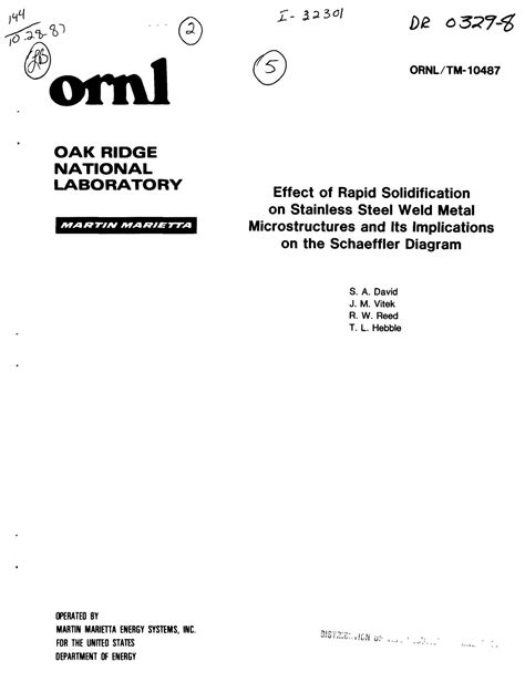 Welded Steel Microstructures