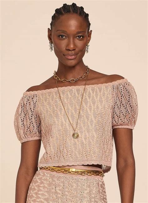 Blusa Le Lis Michele Tricot Feminina Feminino Tricot Roupas