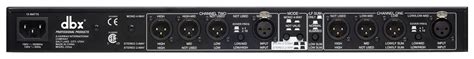 234xs Dbx Professional Audio English