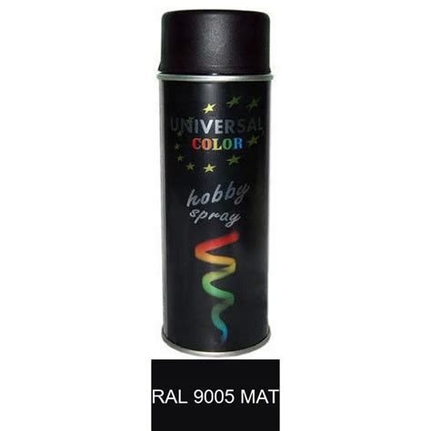 Farba Spray CZARNY MAT 400 Ml MATOWA UNIWERSALNA DO DREWNA RAL 9005 5902831013530 Cena