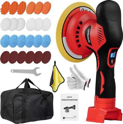 Cordless Car Buffer Polisher Compatible For Milwaukee M18 Battery Polishers Buffers With 6 Cordless Car Buffer Polisher Compatible For Milwaukee M18 Battery Polishers Buffers With 6