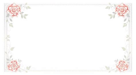 198000 White Background Floral Border Pictures