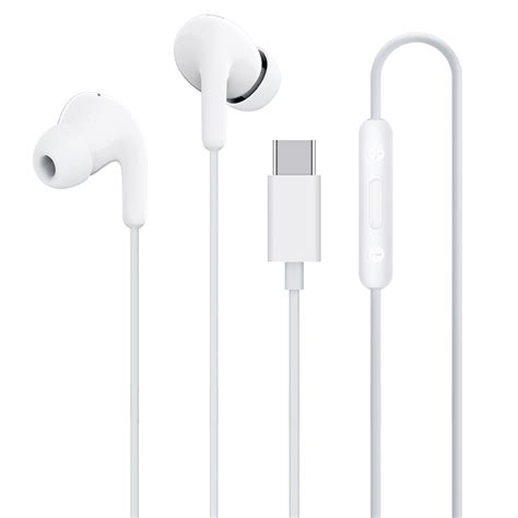 Xiaomi Type C Wired In Ear Earphones White