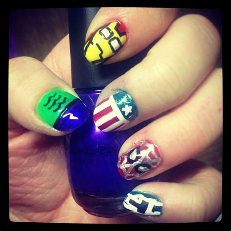 Marvel Nails Marvel Nails Nails Nail Art