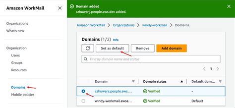 Workmail Aws