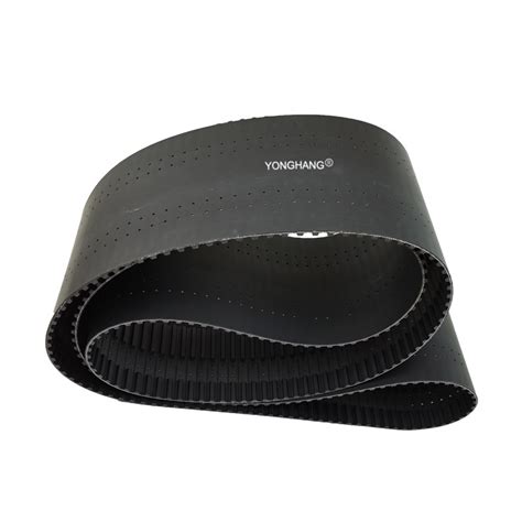 T10 Polyurethane Synchronous Belt With Holes Seamless Pu Timing Belt