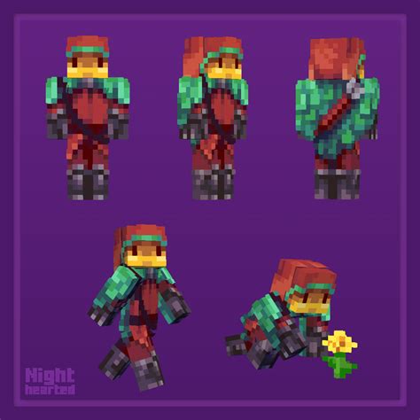 I Reimagined The Sniffer As A Human Adventurer Skin Rminecraft