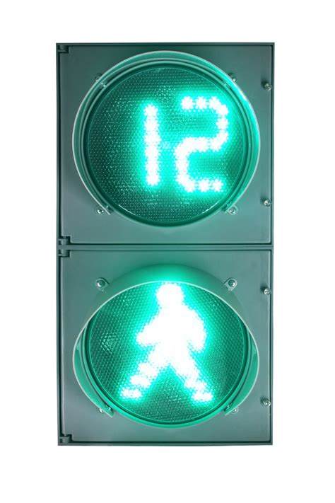 Светофор светодиодный П.1.1 с табло обратного отсчета времени зеленого ...