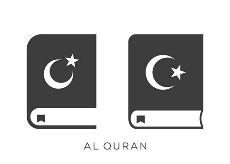 The Holy Quran Icon Set Vector Illustration 35978881 Vector Art At Vecteezy