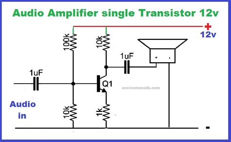 Single Stage Amplifier Circuit Diagram Circuit Diagram