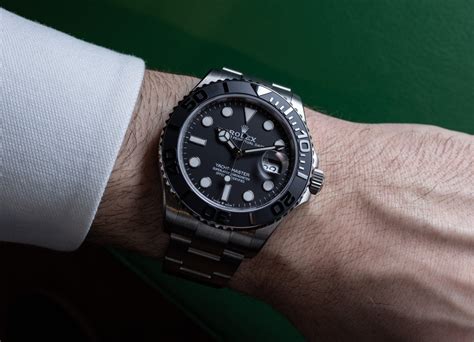 Hands On Rolex Yacht Master Watch Reference In RLX Titanium ABlogtoWatch