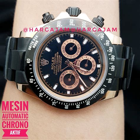 Jual Jam Pria Automatic Rolex Daytona Oyster Perpetual Super Chrono