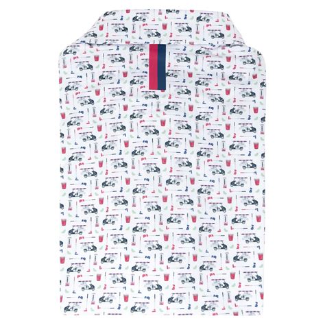 Golf Print Polos Rhoback