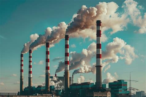 Impacto Da Poluição Por Dióxido De Carbono Das Chaminés Das Centrais