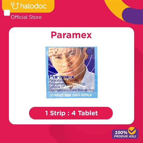 Jual Paramex 4 Tablet Shopee Indonesia