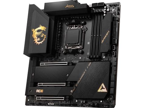 Msi Meg X670e Ace Am5 E Atx Amd Motherboard