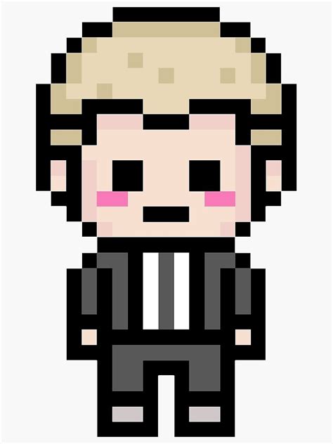 Pixel Fuyuhiko Kuzuryu Sticker For Sale By Something Artz Redbubble