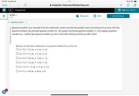 [solved] quantum numbers arise naturally from the mathemati